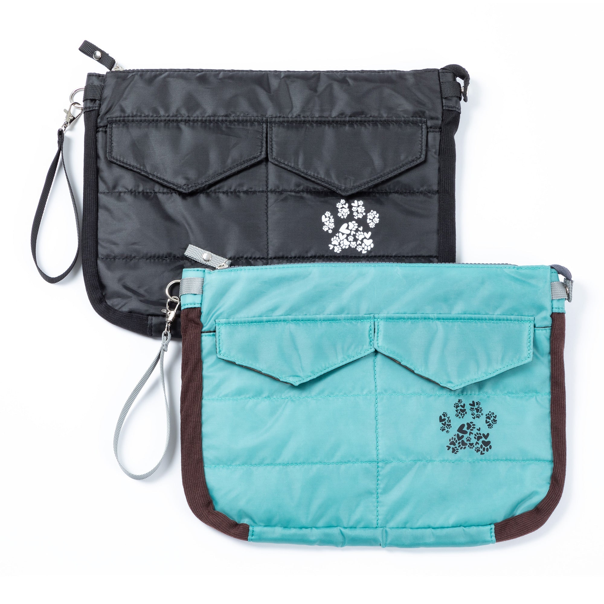 Paw Print Puffer Tablet Carrying Case – B World Mart